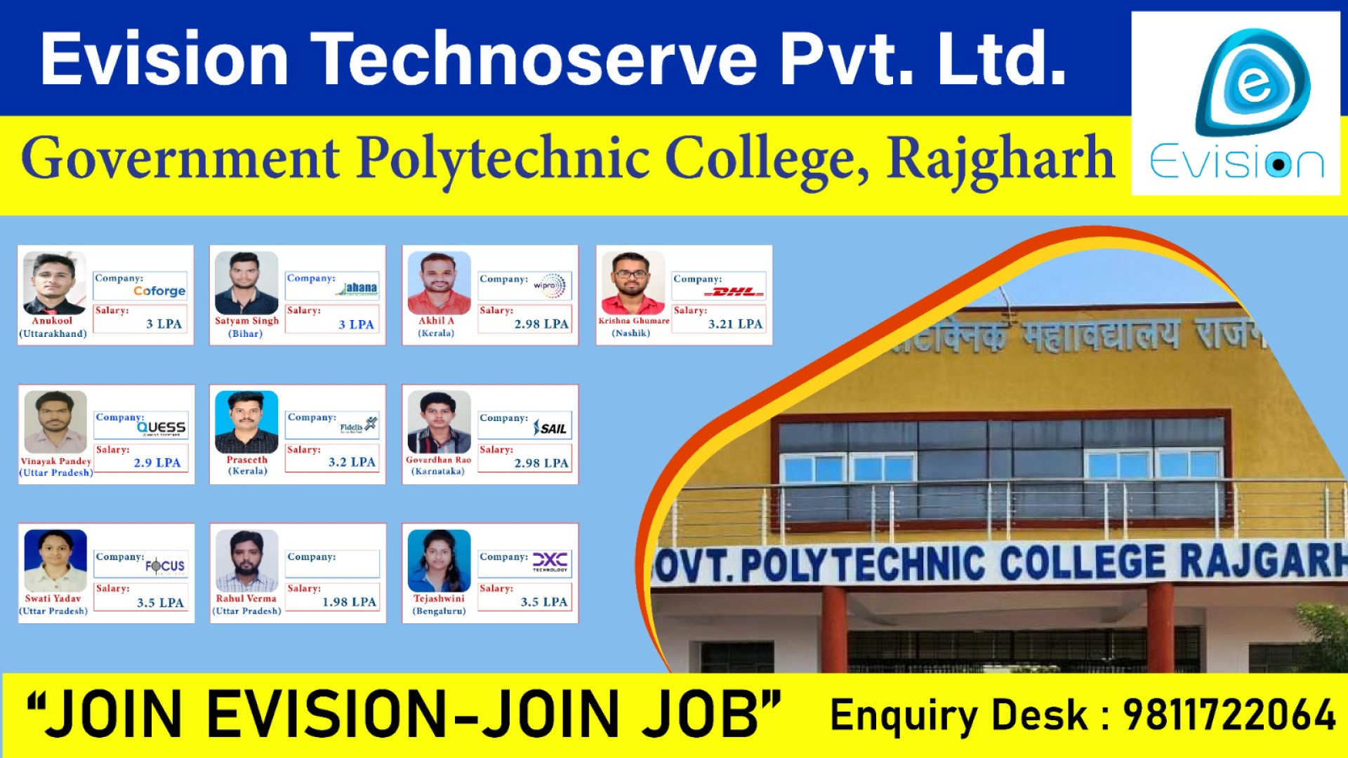 Subject | Evision Technoserve